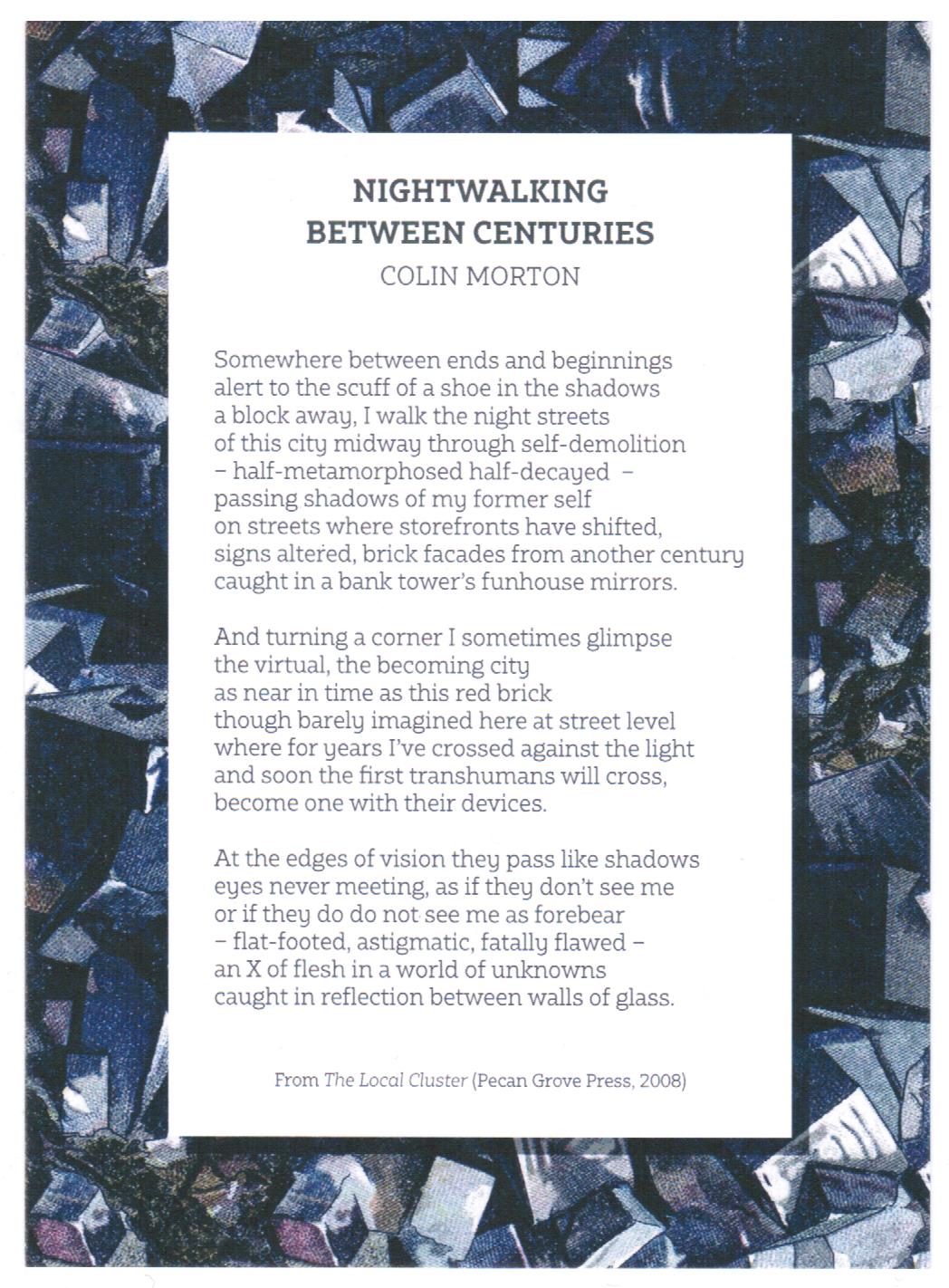 Poem in Your Pocket | Colin Morton